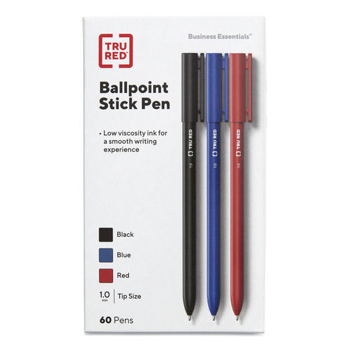 Pick up Ballpoint Stick Pen and other Pens | OnTimeSupplies.com