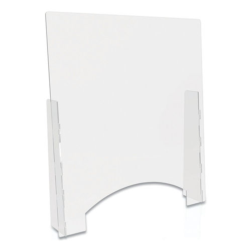 Counter Top Barrier with Pass Thru by Deflecto® DEFPBCTPC3136P ...