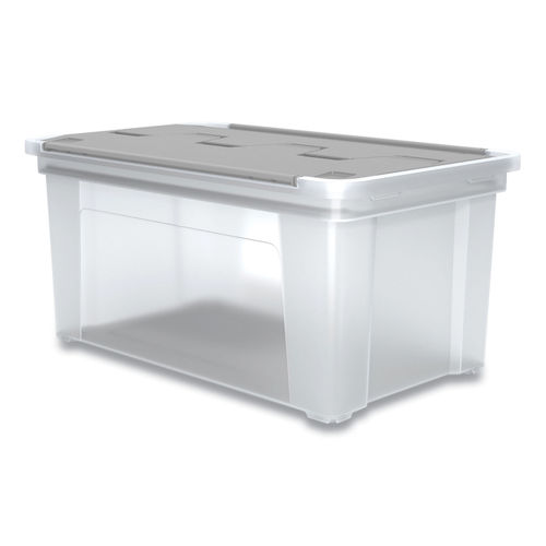 HANGING-FILE BOX WITH FIXED WINGED-LID by TRU RED™ TUD24419981 ...