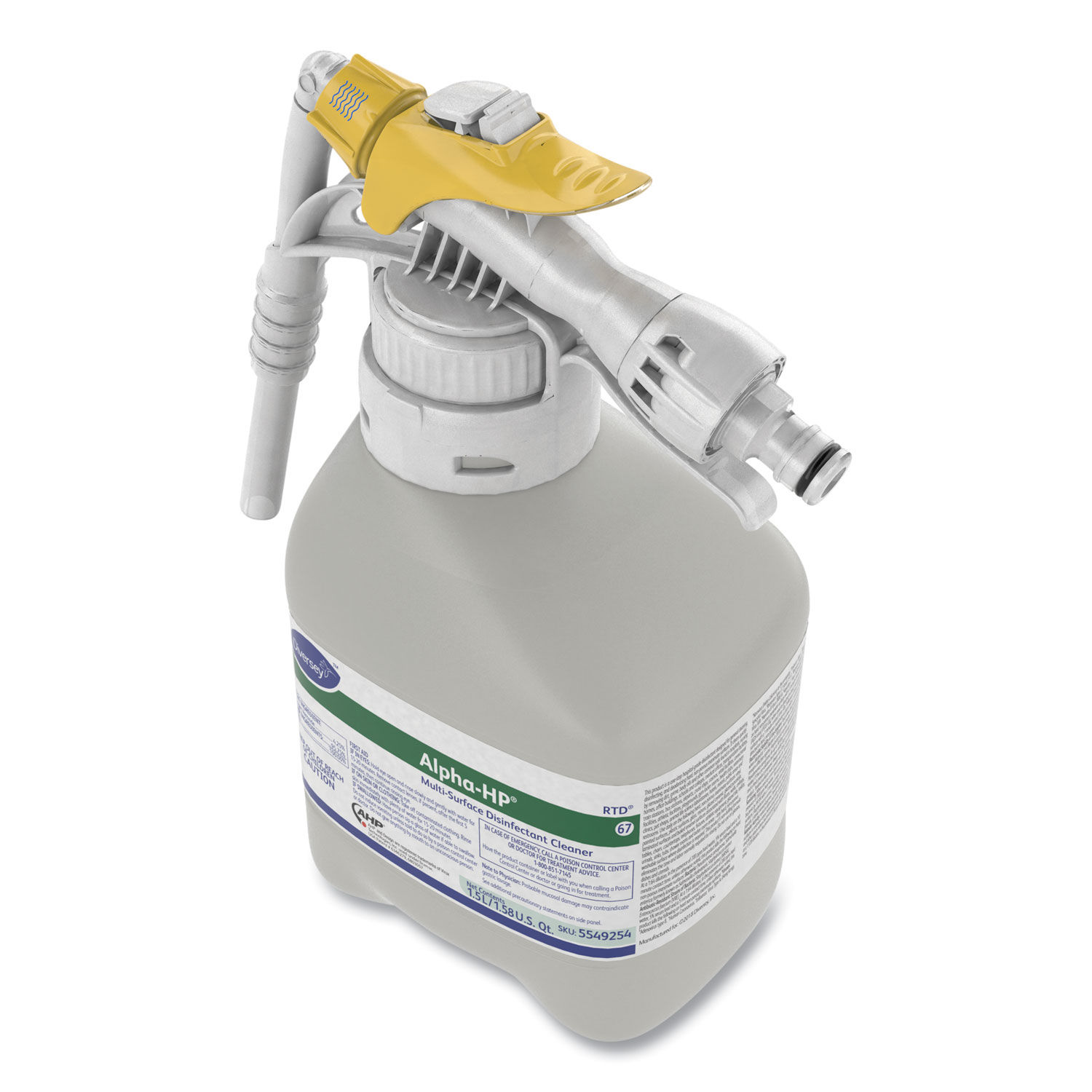 Alpha-HP Multi-Surface Disinfectant Cleaner by Diversey™ DVO5549254 ...