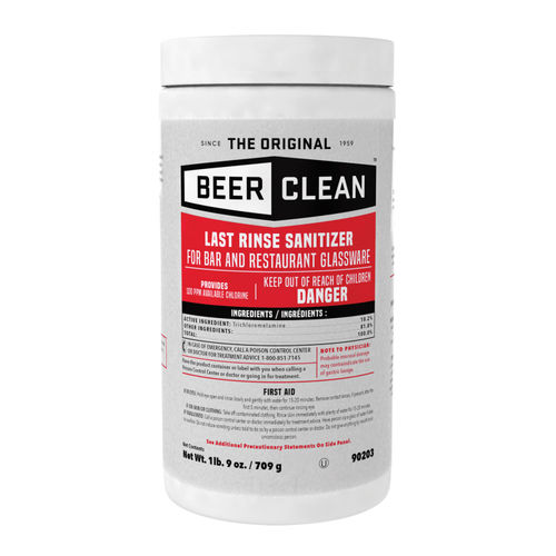 Beer Clean Last Rinse Glass Sanitizer by Diversey™ DVO90203 ...
