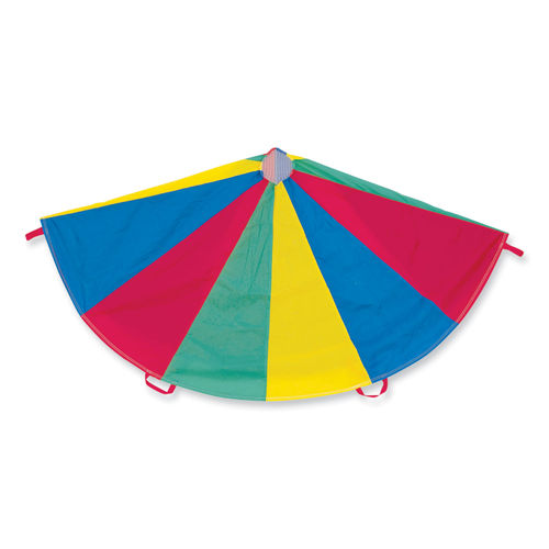 Nylon Multicolor Parachute by Champion Sports CSINP12 | OnTimeSupplies.com