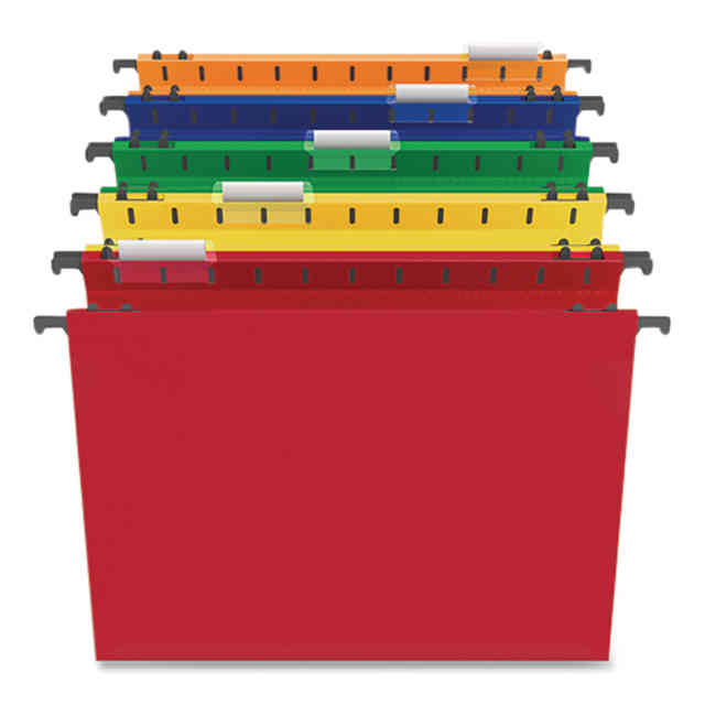 Plastic Hanging File Pockets by TRU RED™ TUD706811 | OnTimeSupplies.com