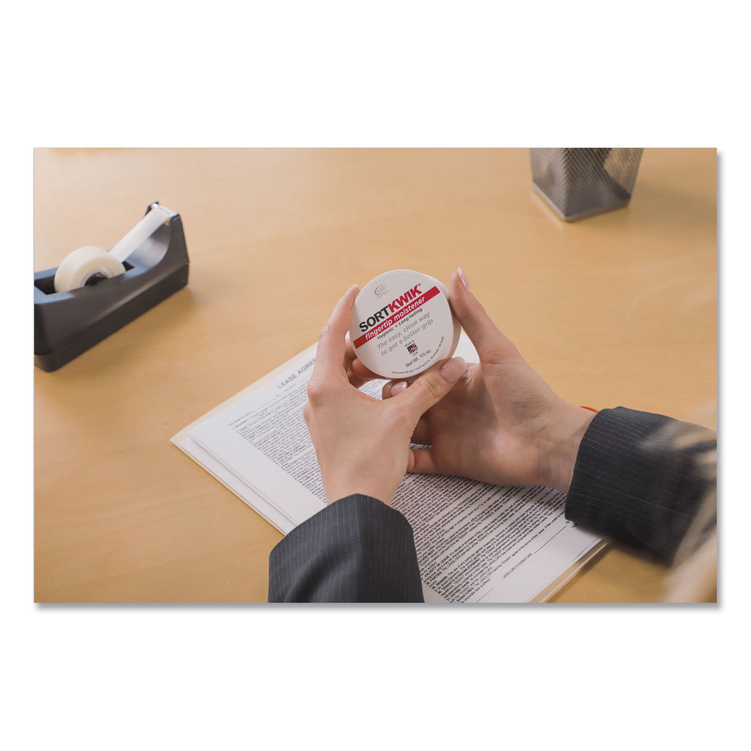 Sortkwik Fingertip Moisteners by LEE LEE10053 | OnTimeSupplies.com