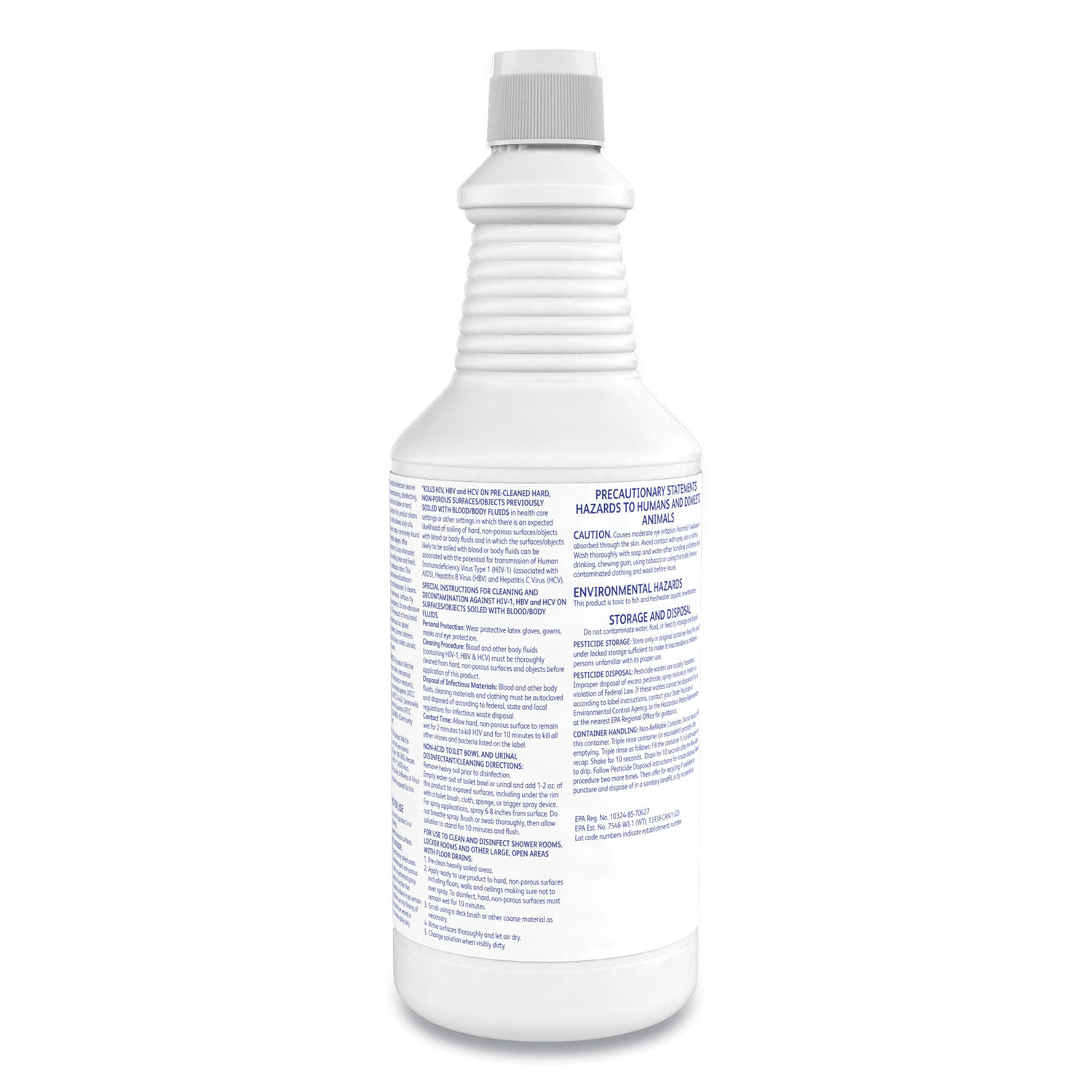 Crew Neutral Non-Acid Bowl and Bathroom Disinfectant by Diversey ...