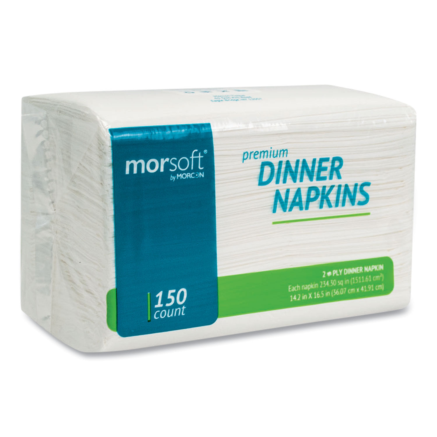 Morsoft Dinner Napkins by Morcon Tissue MOR3466 | OnTimeSupplies.com