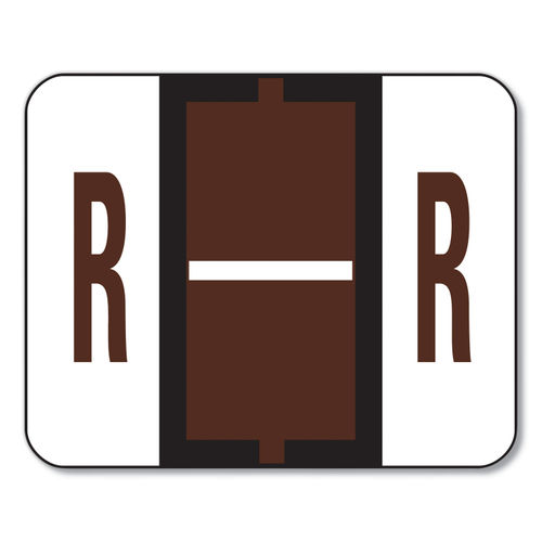 A-Z Color-Coded End Tab Filing Labels by Smead® SMD67088 ...