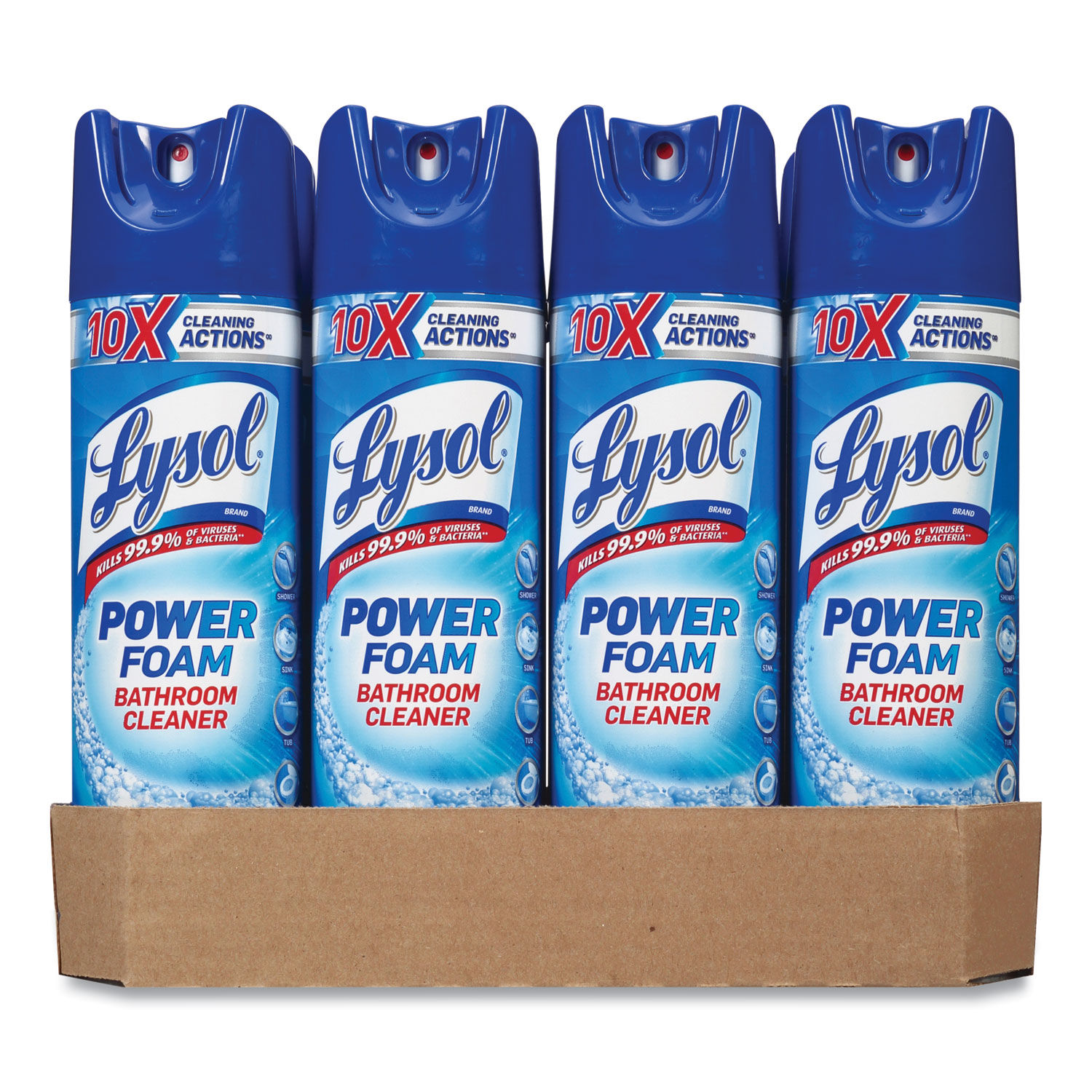 Power Foam Bathroom Cleaner by LYSOL® Brand RAC02569CT | OnTimeSupplies.com