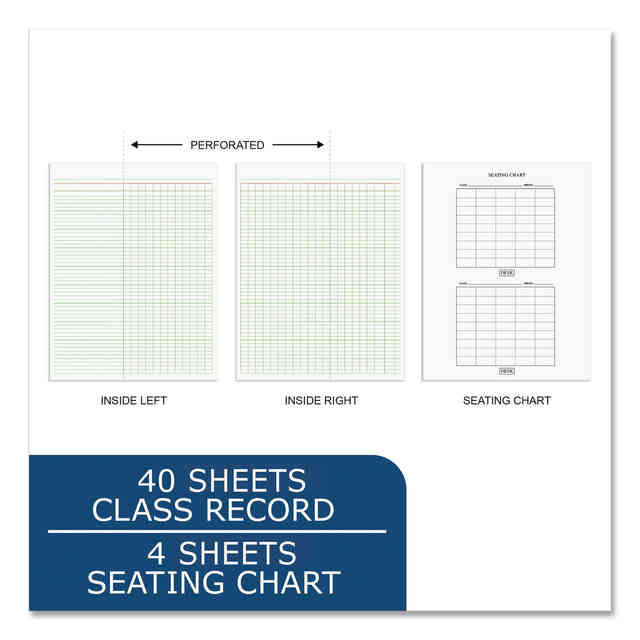 Teacher's Record Roll Book by Roaring Spring® ROA72900 | OnTimeSupplies.com