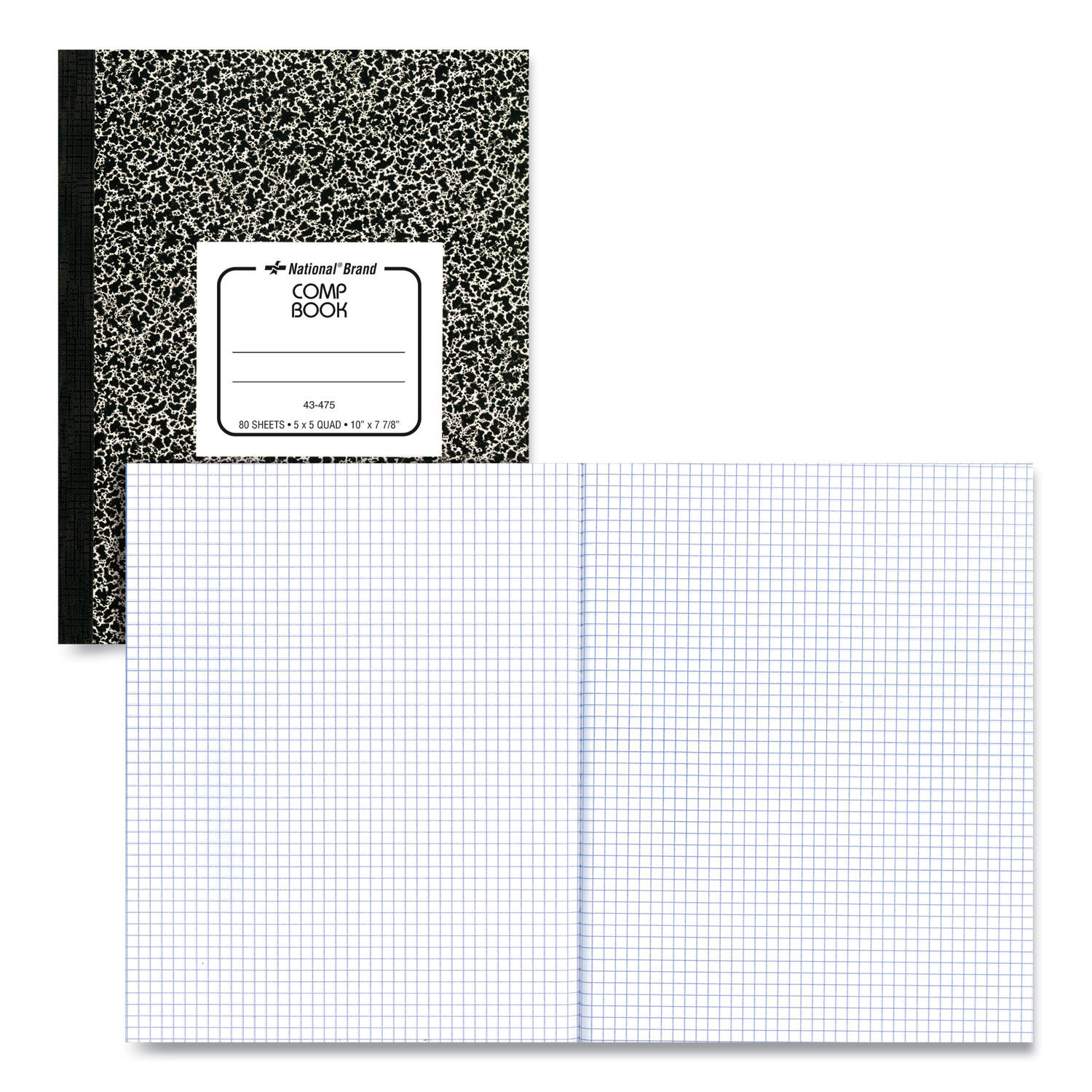 Composition Book by National® RED43475 | OnTimeSupplies.com