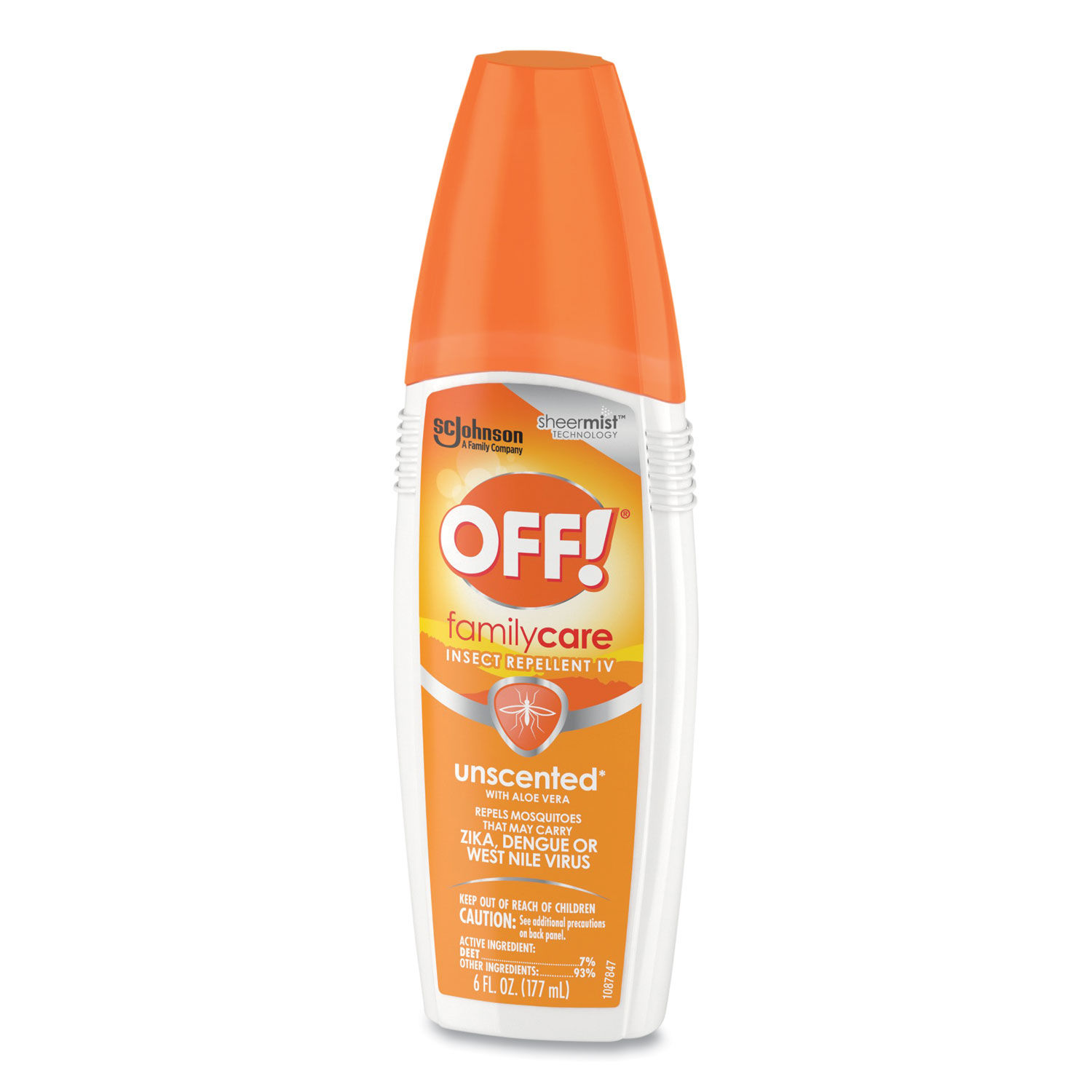FamilyCare Unscented Spray Insect Repellent by OFF!® SJN654458 ...