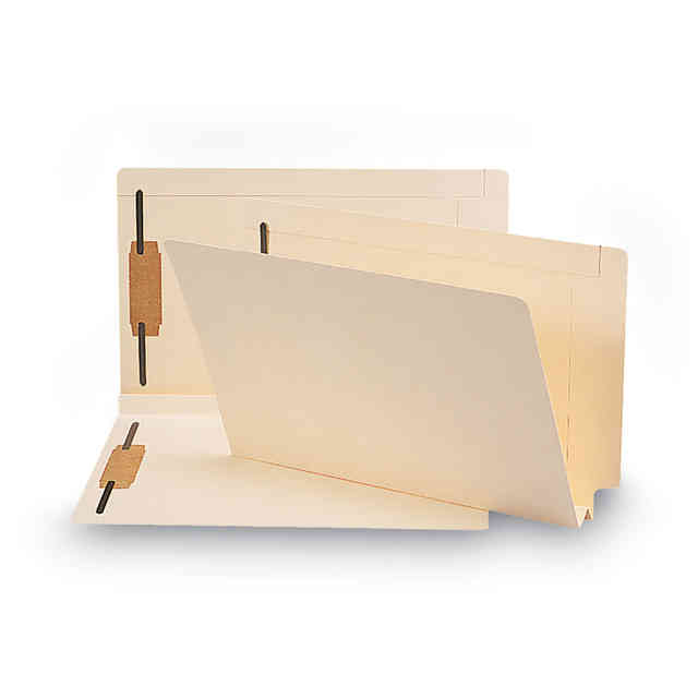 End Tab W-Fold Fastener Folders with Reinforced Tabs by Smead® SMD37276 ...