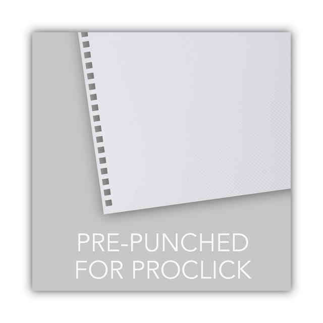 ProClick Pre-Punched Presentation Covers by GBC® GBC2514477 ...