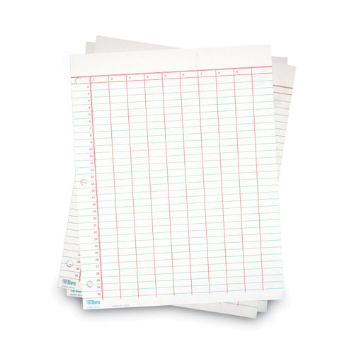 Data Pad with Numbered Column Headings by TOPS™ TOP3619 ...
