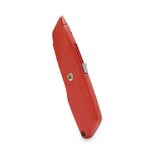 Interlock Safety Utility Knife with Self-Retracting Round Point Blade ...