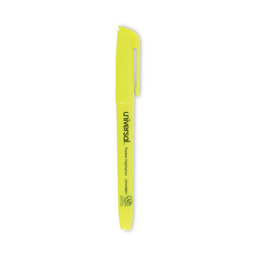 Pocket Highlighters by Universal® UNV08851 | OnTimeSupplies.com