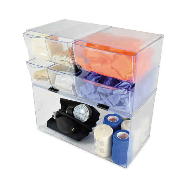 Stackable Cube Organizer by Deflecto® DEF350501 | OnTimeSupplies.com