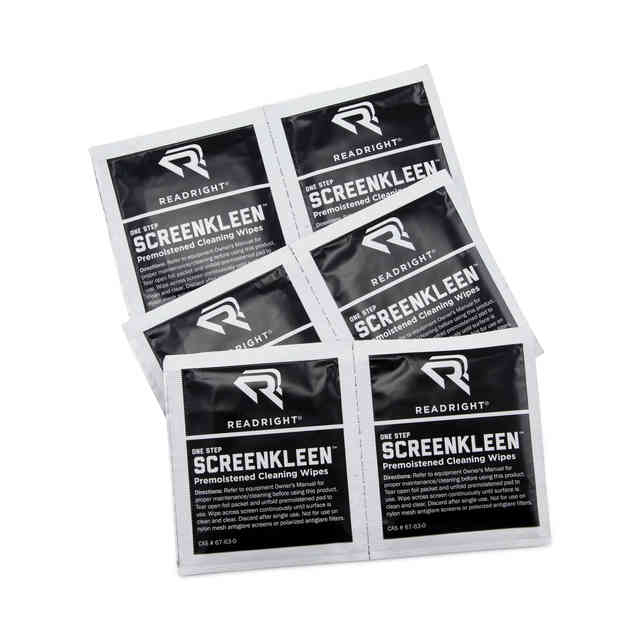 OneStep CRT Screen Cleaning Pads by Read Right® REARR1309 ...