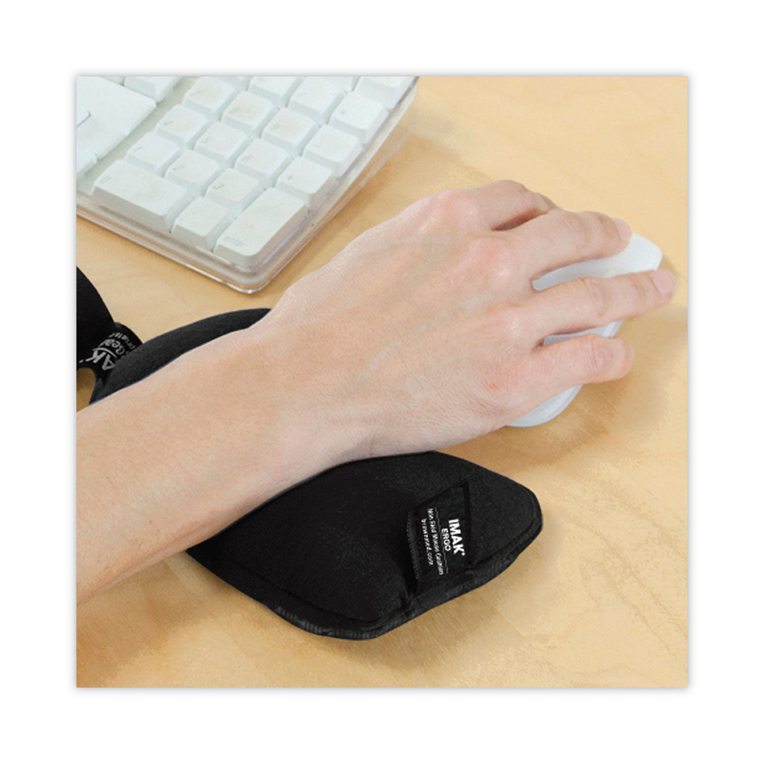 Mouse Wrist Cushion by IMAK® Ergo IMAA10165 | OnTimeSupplies.com
