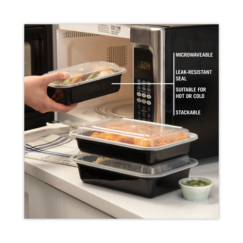 Newspring VERSAtainer Microwavable Containers by Pactiv PCTNC838B ...