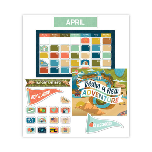 Calendar Bulletin Board Sets by Carson-Dellosa Education CDP110556 ...