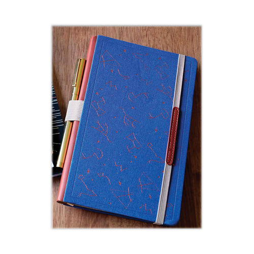 Core Collection Embroidered Canvas Layflat Hardbound Journal by Denik ...