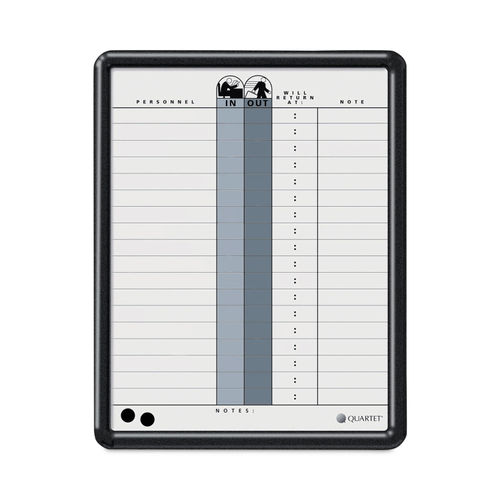 Employee In/Out Board by Quartet® QRT750 | OnTimeSupplies.com