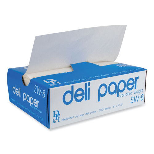 Interfolded Deli Sheets by Durable Packaging DPKSW8 | OnTimeSupplies.com