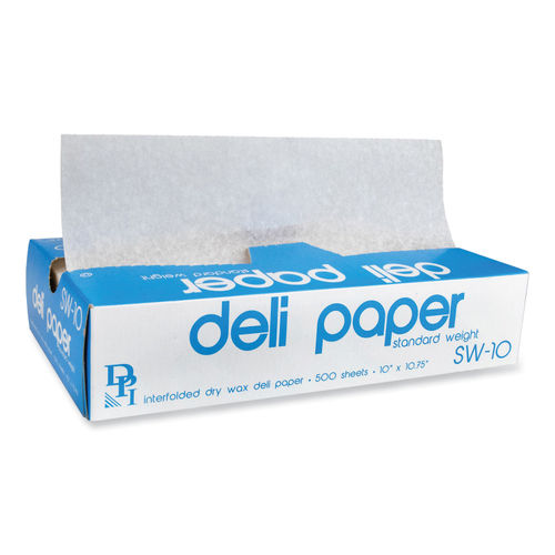 Interfolded Deli Sheets by Durable Packaging DPKSW10 | OnTimeSupplies.com