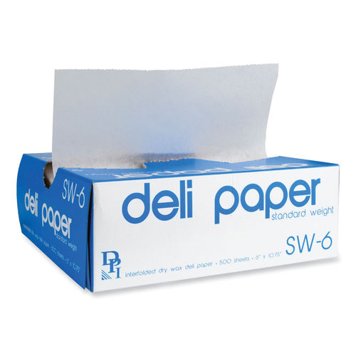 Interfolded Deli Sheets by Durable Packaging DPKSW6 | OnTimeSupplies.com