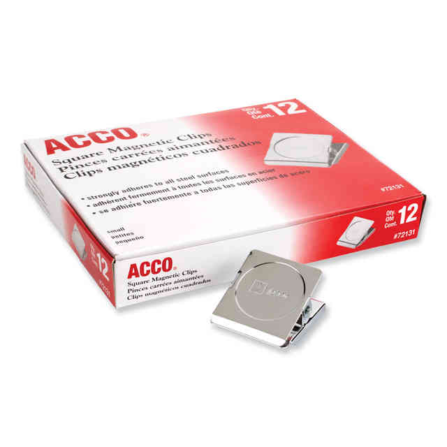 Magnetic Clips by ACCO ACC72131 | OnTimeSupplies.com