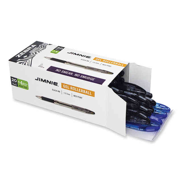 Jimnie Gel Pen Value Pack by Zebra® ZEB14410 | OnTimeSupplies.com
