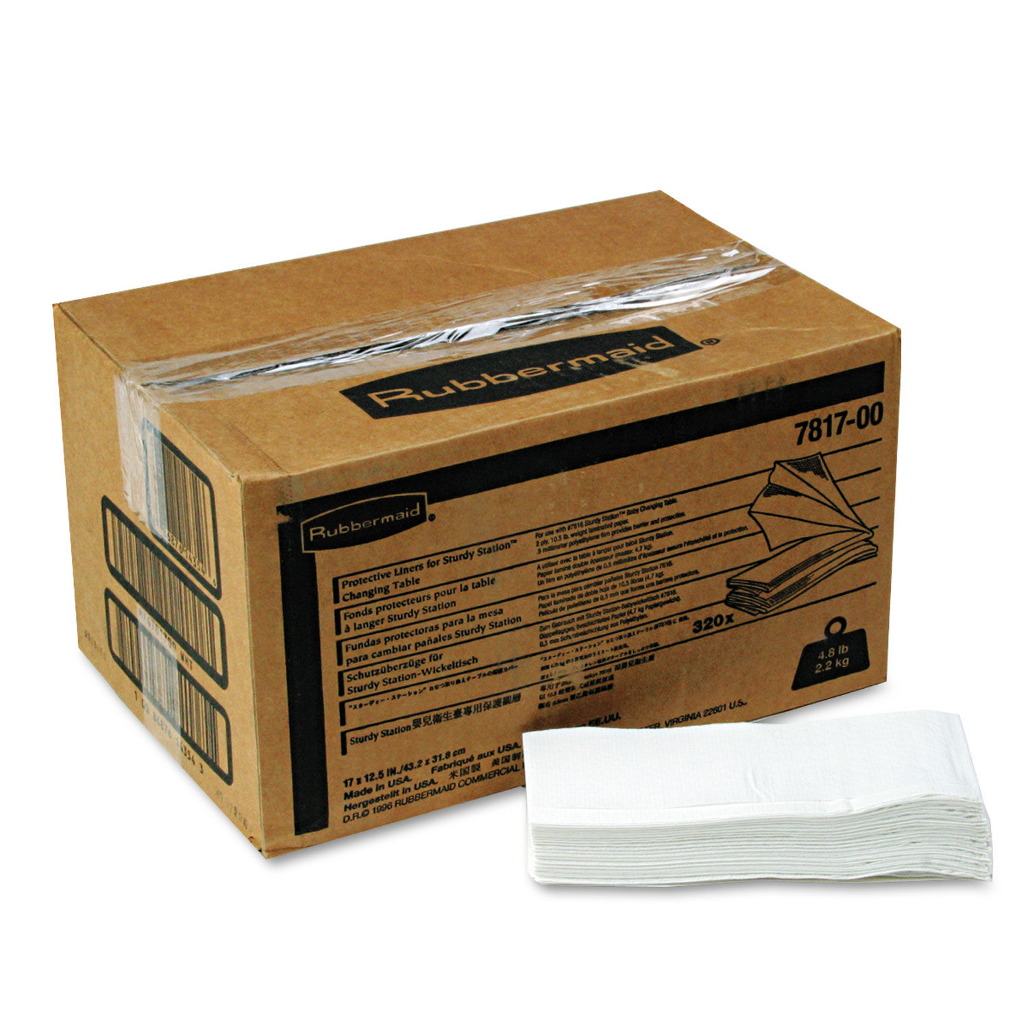 Liquid Barrier Liners by Rubbermaid® Commercial RCP781788WE ...