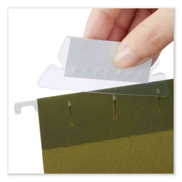 Hanging File Folder Plastic Index Tabs by Universal® UNV42215 ...