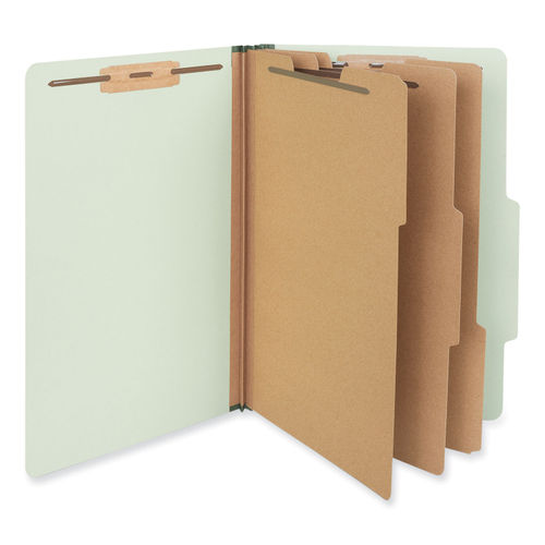 Eight-Section Pressboard Classification Folders by Universal® UNV10296 ...