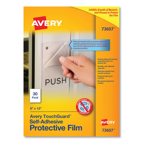 TouchGuard Protective Film Sheet by Avery® AVE73607 | OnTimeSupplies.com