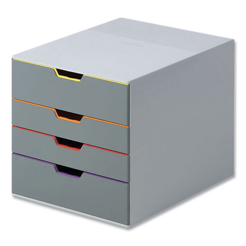 VARICOLOR® Stackable Plastic Drawer Box by Durable® DBL760427 ...