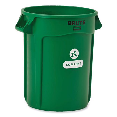 Vented Brute Resin Compost Can by Rubbermaid® Commercial RCP2060854 ...