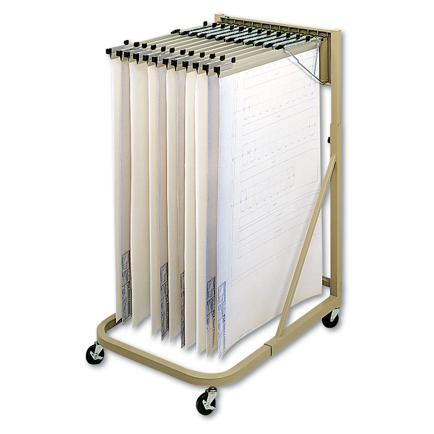 Steel Sheet File Mobile Rack by Safco® SAF5026 | OnTimeSupplies.com