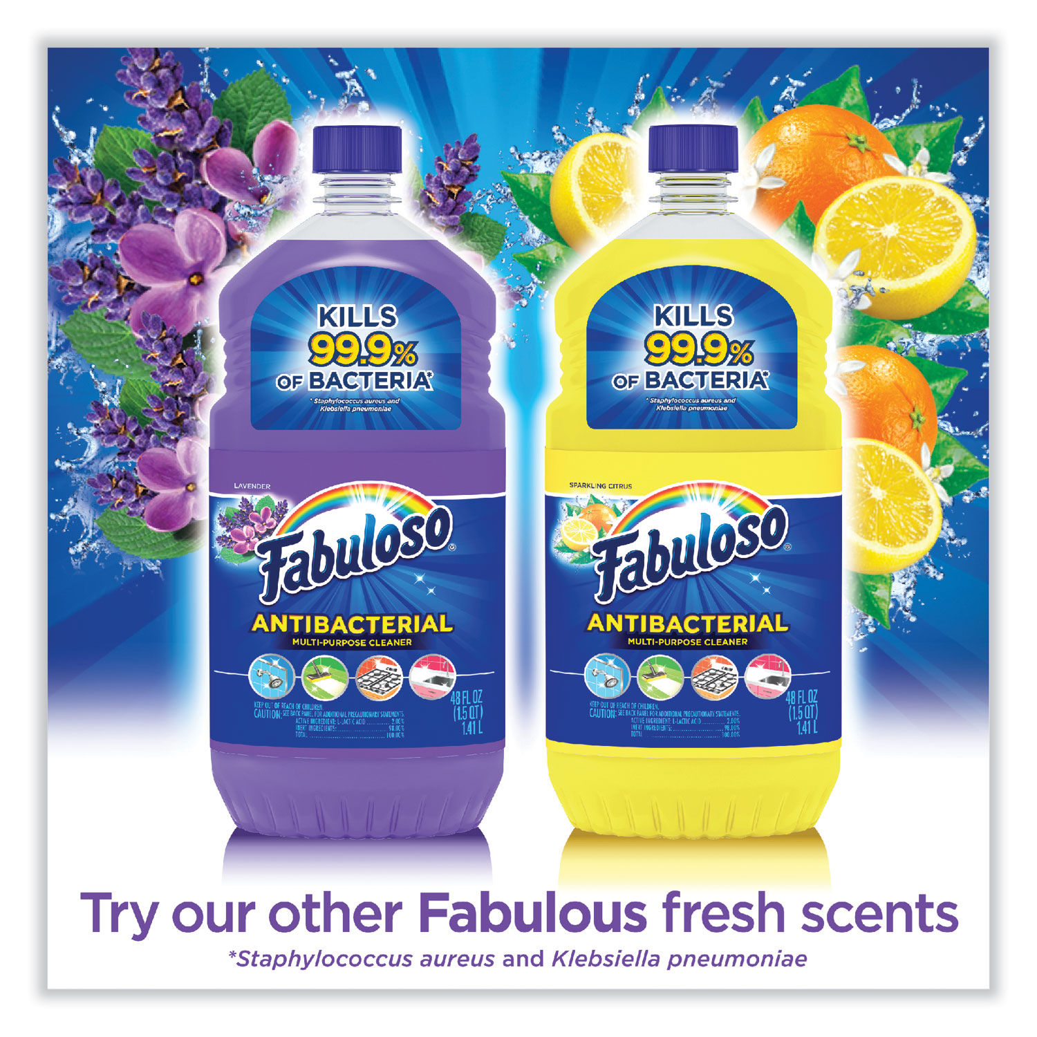 Antibacterial Multi-Purpose Cleaner by Fabuloso® CPC98557 ...