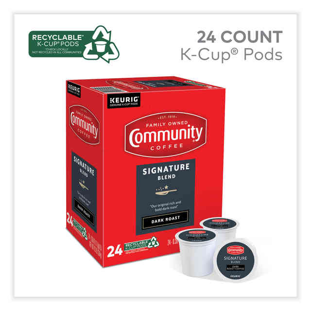 Signature Blend K-Cup by Community Coffee® GMT6404CC | OnTimeSupplies.com