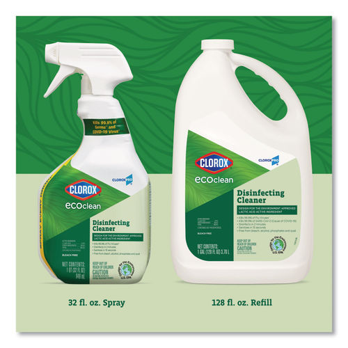 Clorox Pro EcoClean Disinfecting Cleaner by Clorox® CLO60094CT ...