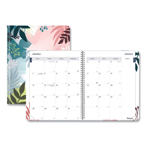 Monthly 14-Month Planner by Blueline® REDC701G01 | OnTimeSupplies.com