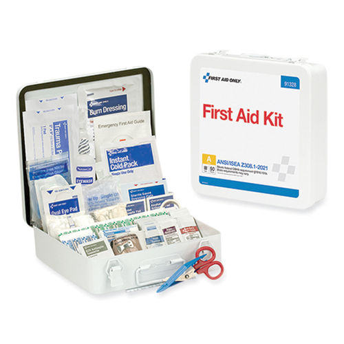 ANSI 2021 Type III First Aid Kit for 50 People by First Aid Only ...