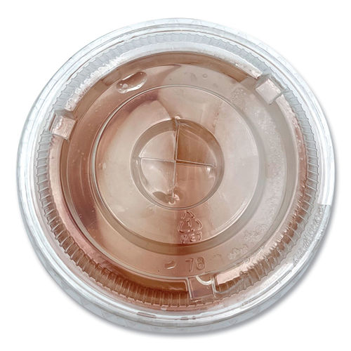 Crystal-Clear Cold Cup Straw-Slot Lids by Boardwalk® BWKPET910STRAPK ...