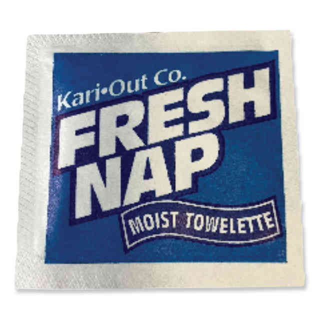 Fresh Nap Moist Towelettes by Kari-Out® KOT6700305 | OnTimeSupplies.com