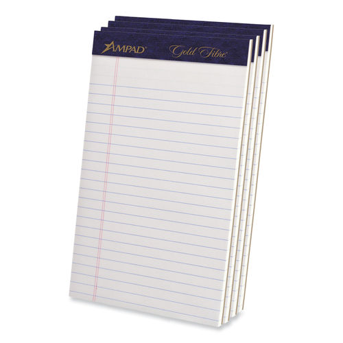 Gold Fibre Writing Pads by Ampad TOP20018 | OnTimeSupplies.com
