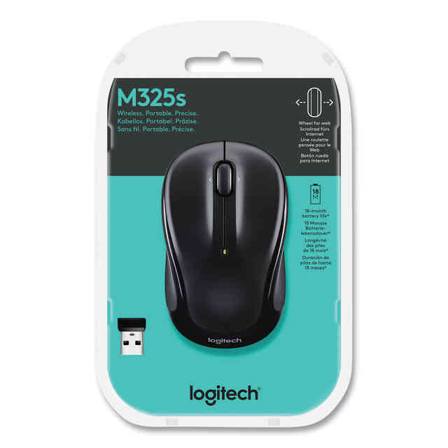M325S Wireless Mouse by Logitech® LOG910006825 | OnTimeSupplies.com