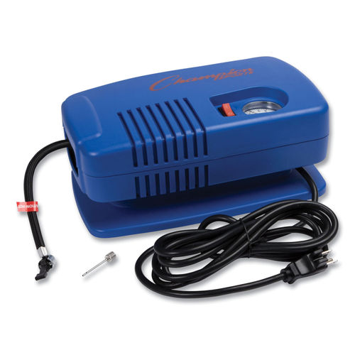 Electric Inflating Pump with Gauge by Champion Sports CSIEP1500 ...