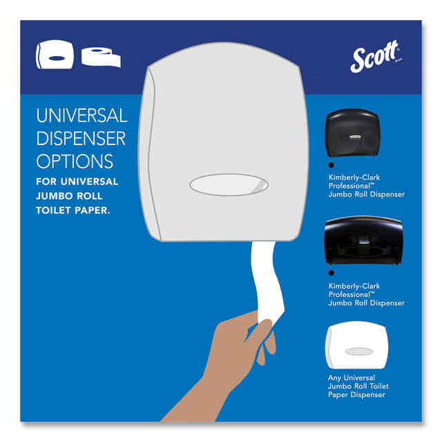 Essential JRT Jumbo Roll Bathroom Tissue by Scott® KCC03148 ...